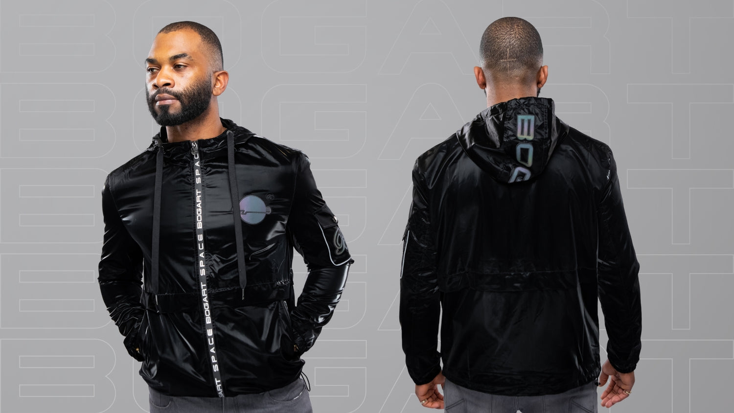 Blast Off into Style with the Bogart Space Collection Jacket – Bogart Man